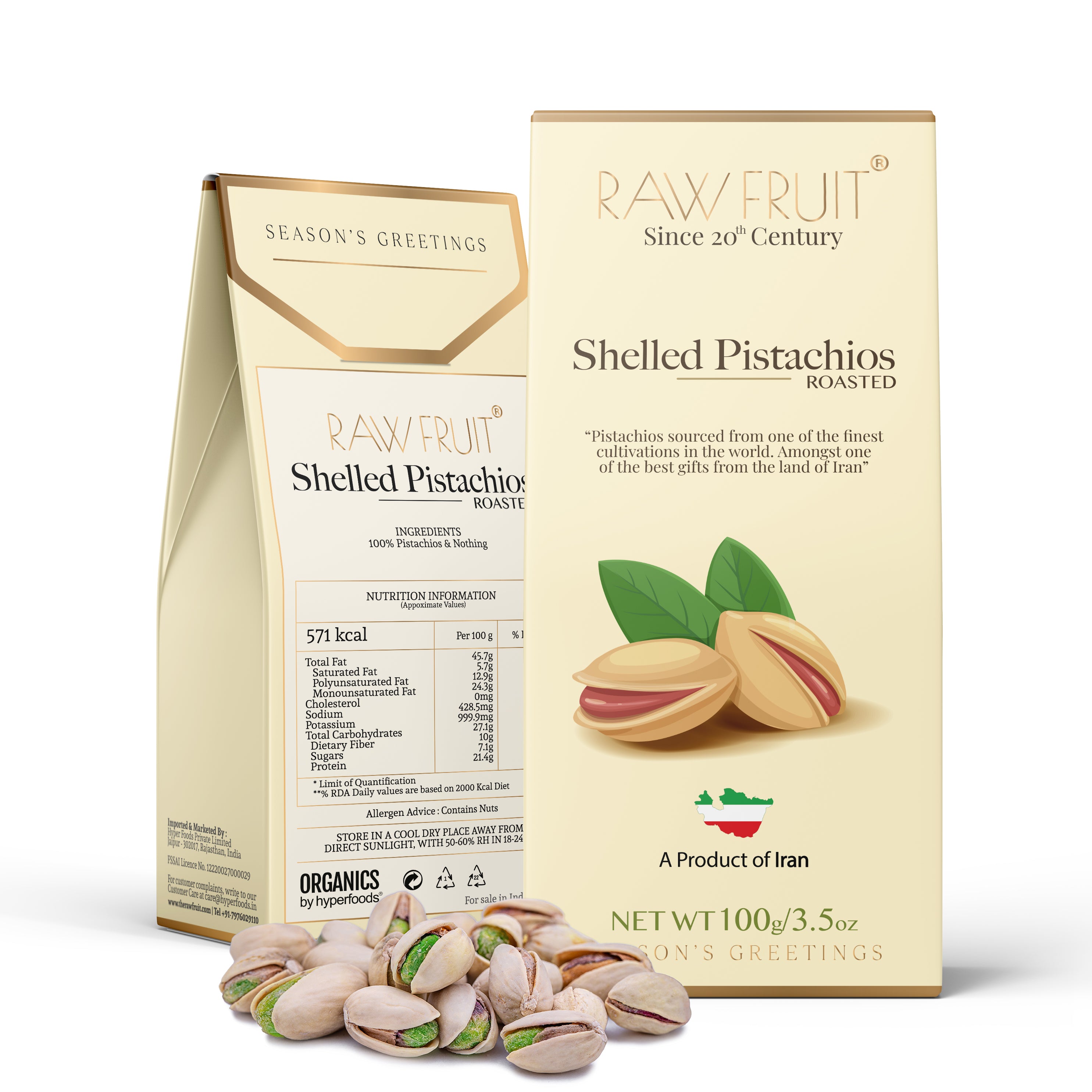 RawFruit Iranian Pistachios Pack – RawFruit®