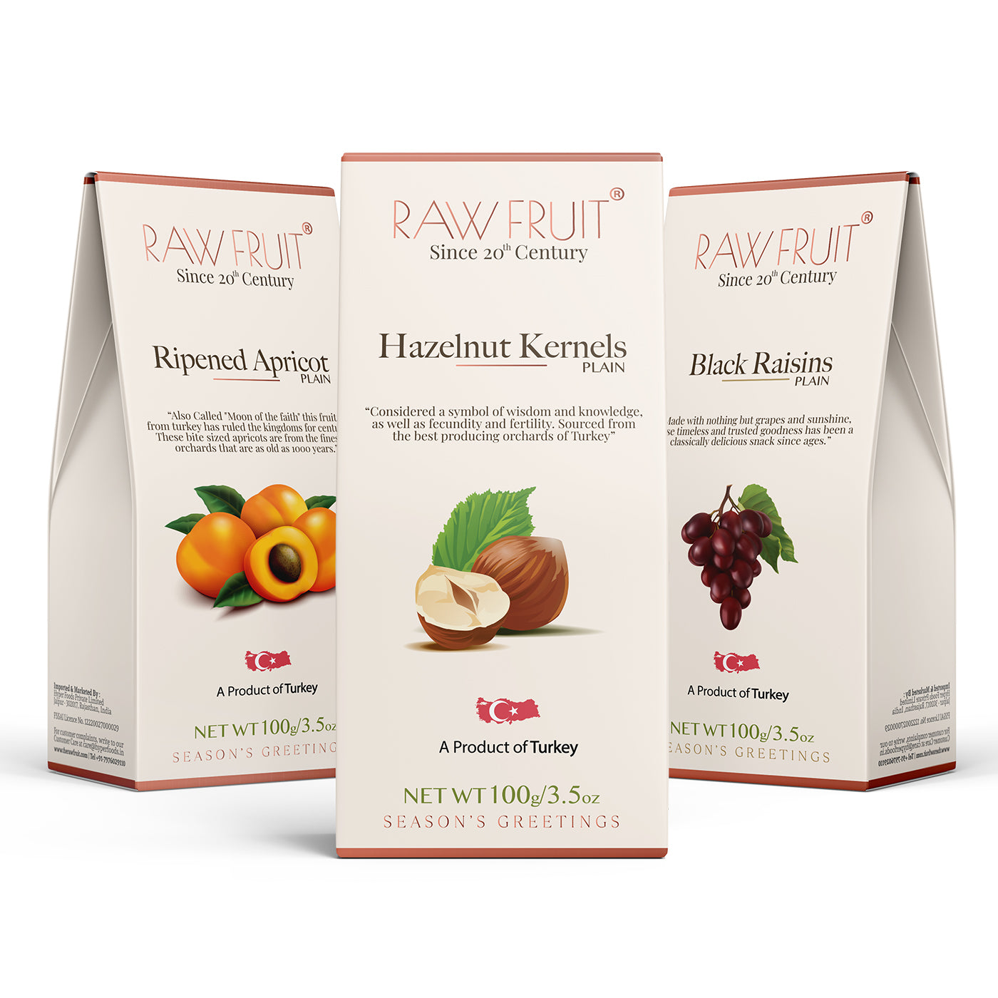 Dry Fruits Combo Pack Hazel Nut, Apricot, & Black Raisins | Dry Fruits ...